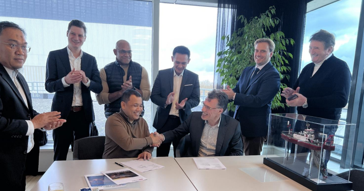 PT. Jhonlin Marine Trans en IHC Dredging tekenen contract voor Beagle ...